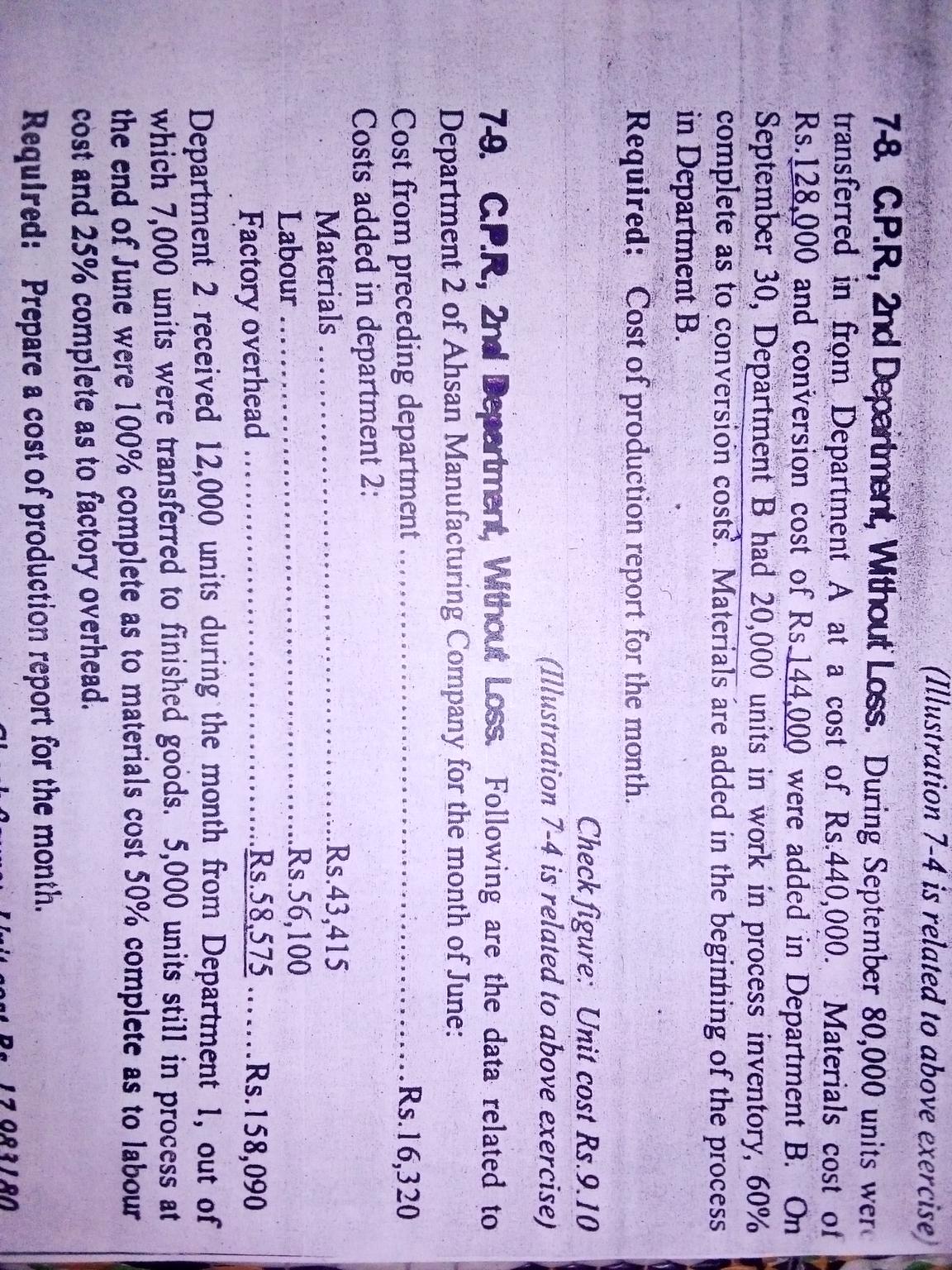 Cost Accounting Book by Sohail Afzal PDF B.Com Part 2 - Paksights