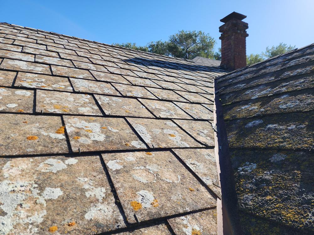 Asbestos Slate Roof