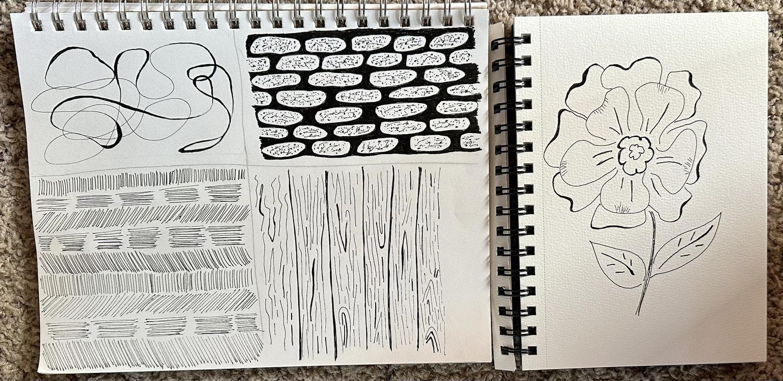 Liner and Pencil Practice