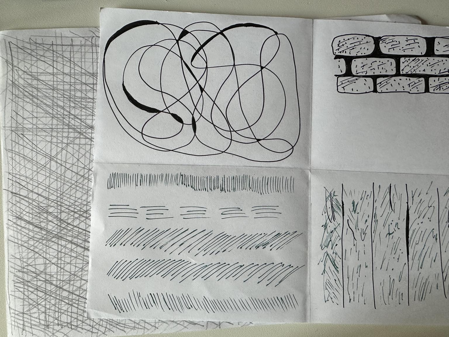 Liner and Pencil Practice